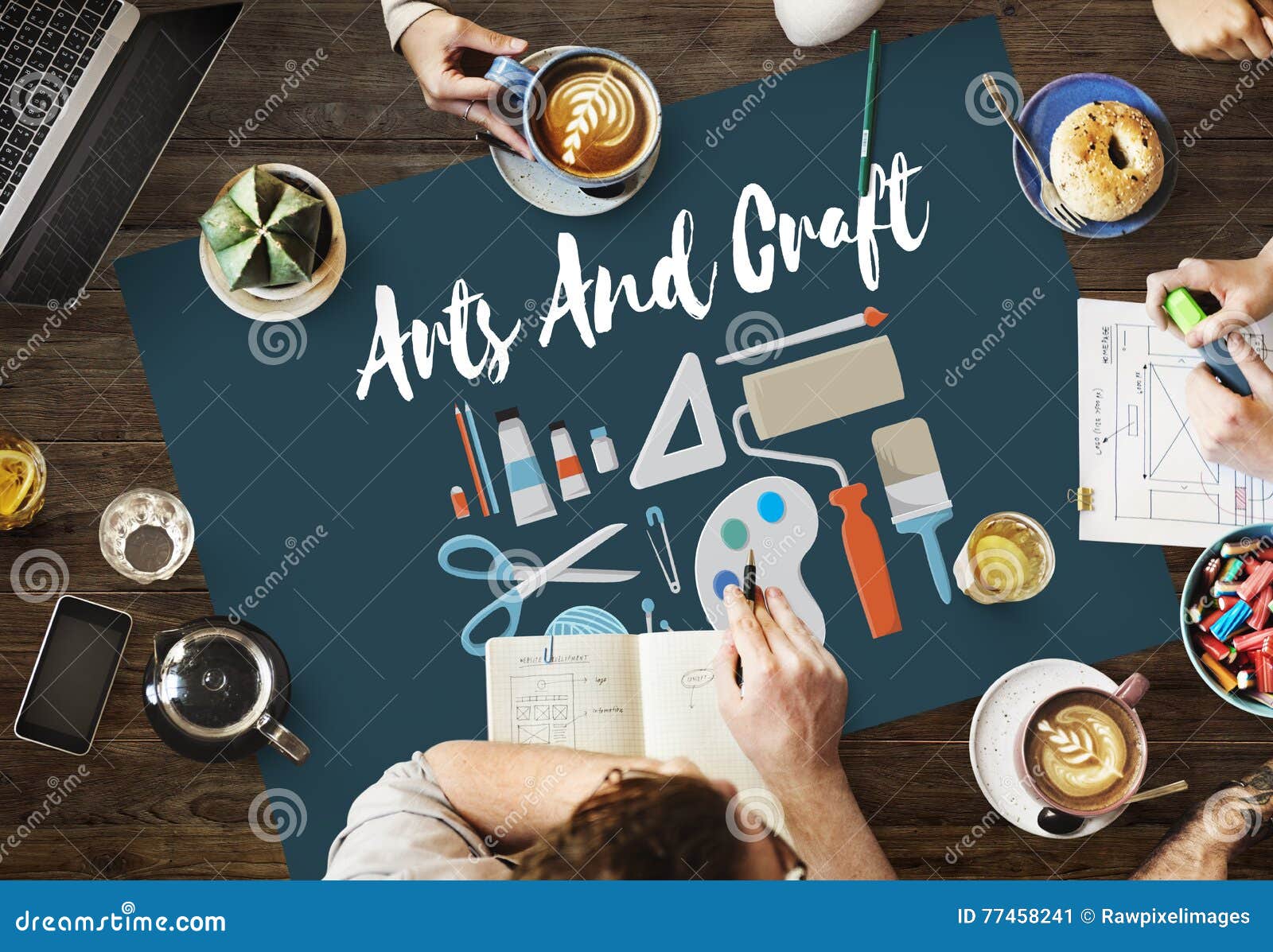 Arti Ed Artista Artistico Design Ideas Concept Del Mestiere Immagine ...