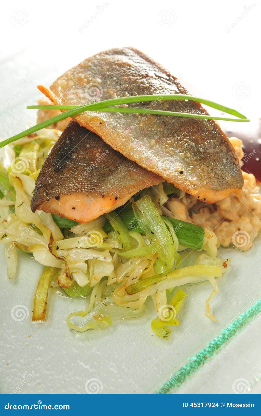Artic char fish stock photo. Image of fish, vegetable - 45317924