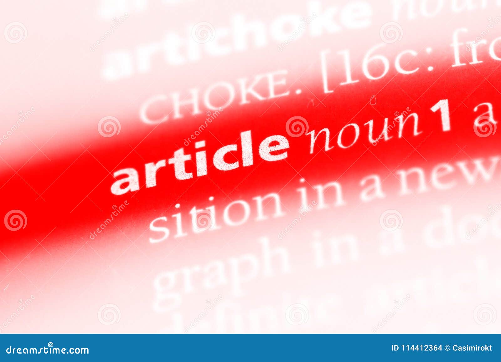 Article stock photo. Image of macro, concept, idea, closeup - 114412364