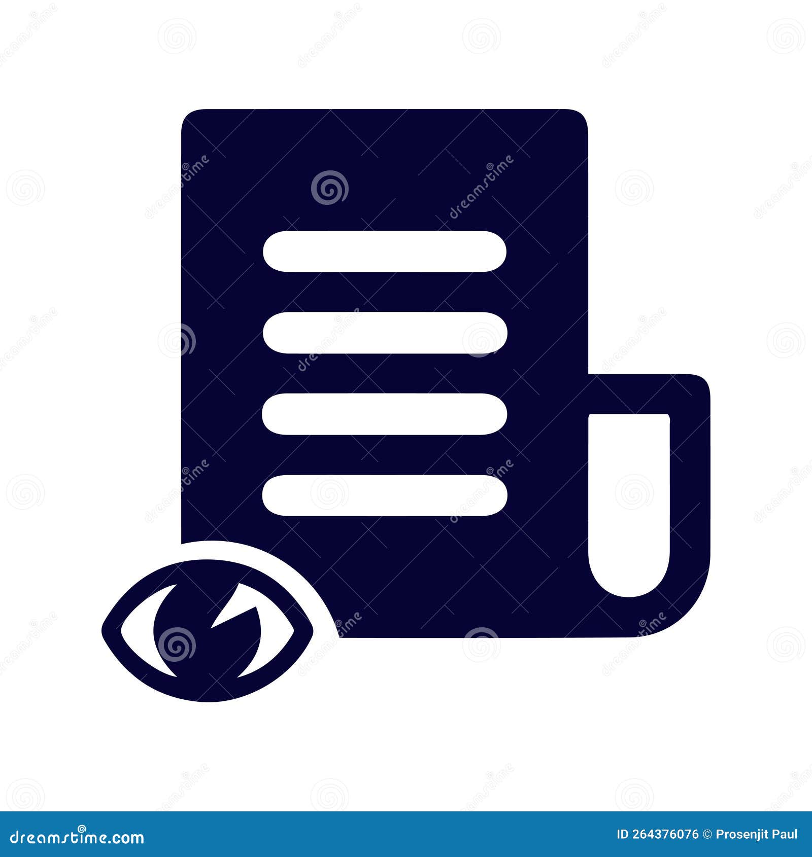 Article checking icon stock vector. Illustration of page - 264376076