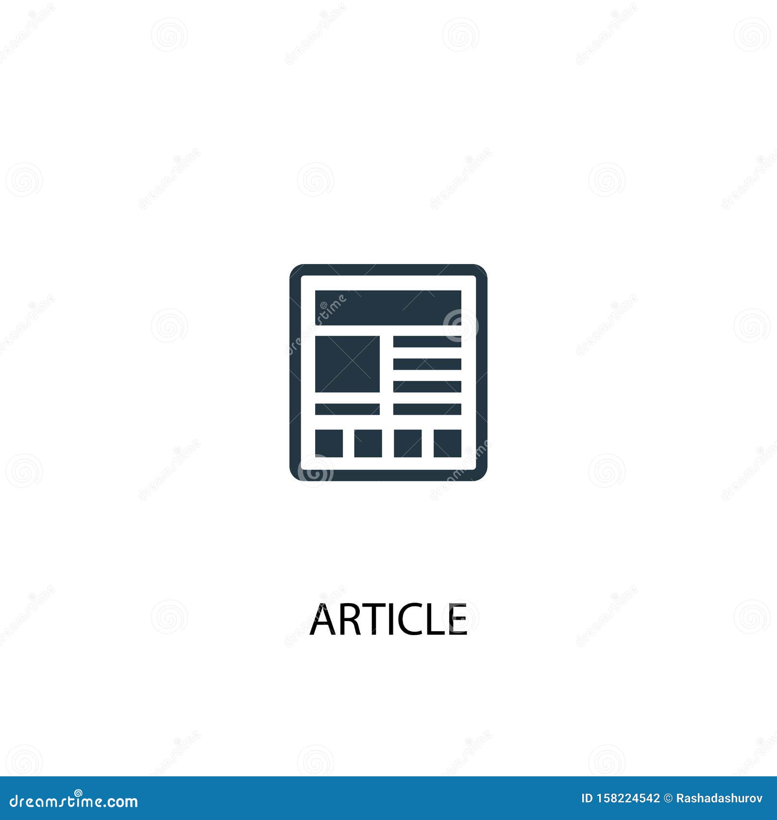 Article Icon Vector | CartoonDealer.com #100108825