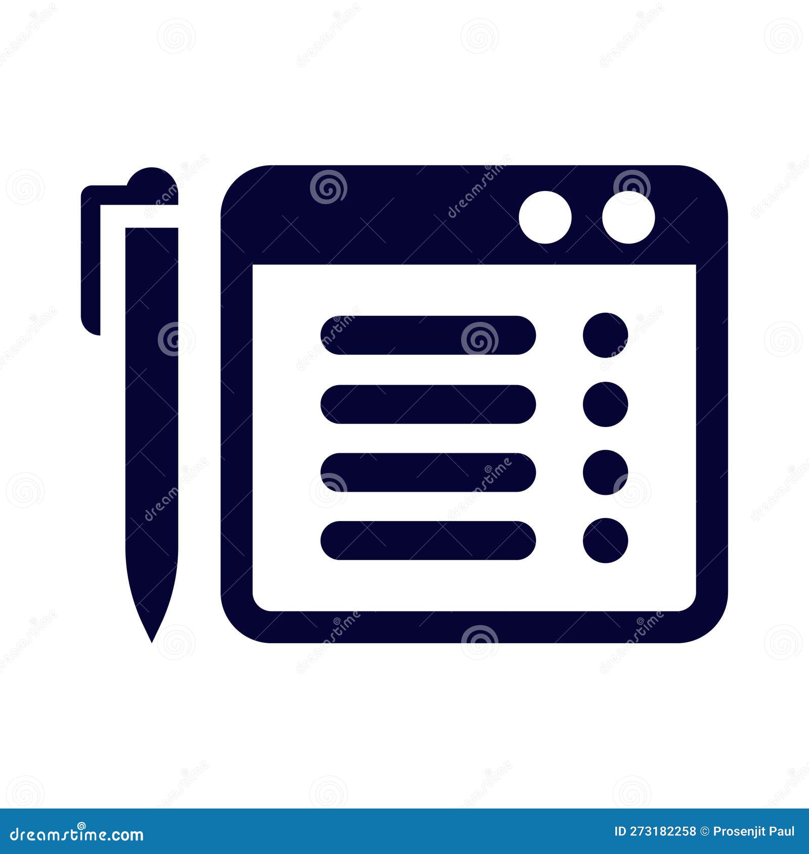 Article, Pen, Note, Report, Article Writing Icon Stock Vector ...