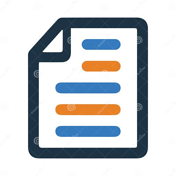 Article, Report, Note, Copy, Article Note Icon Stock Vector ...