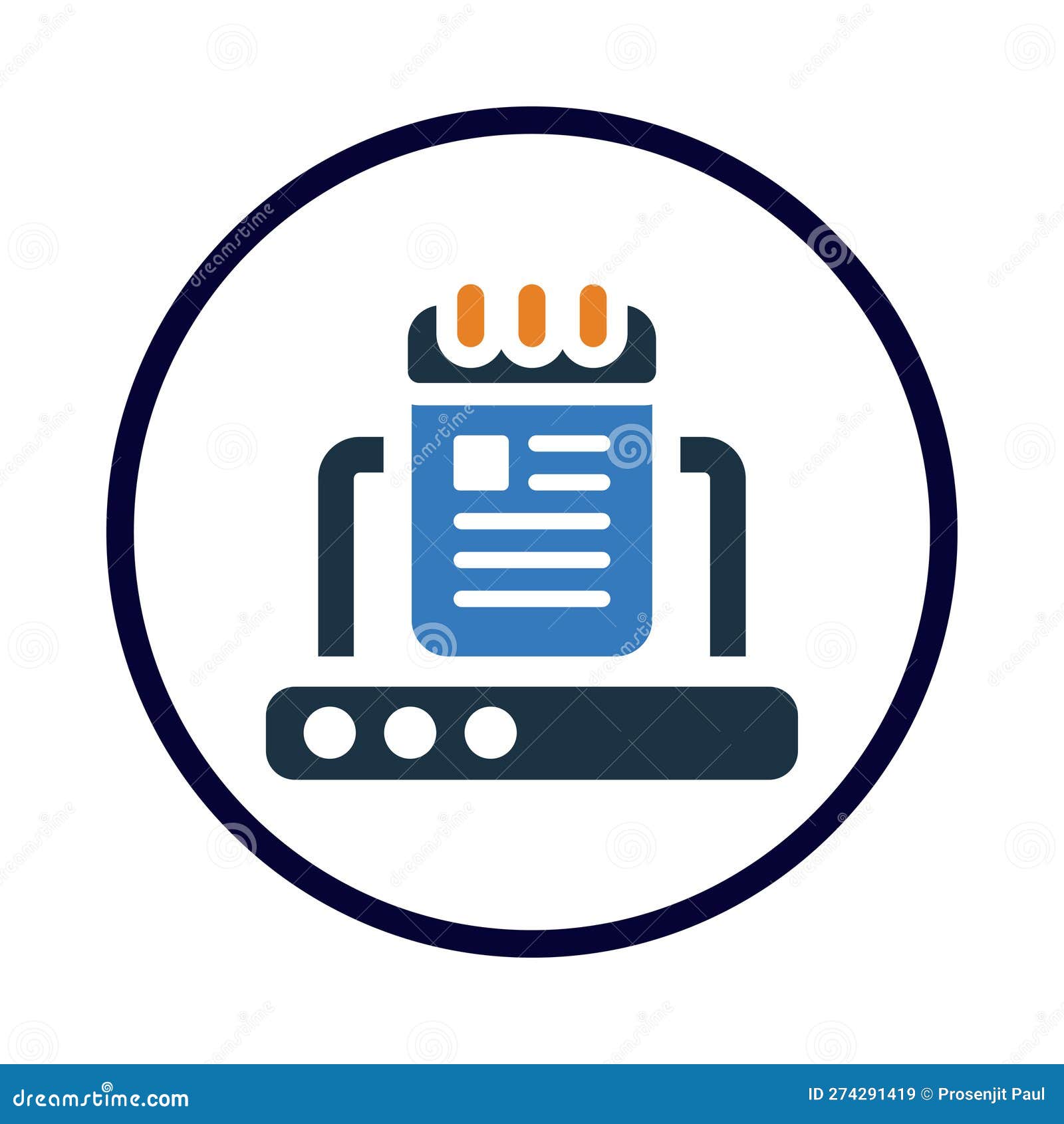 Article, Report, Upload, Article Upload Icon Stock Vector ...
