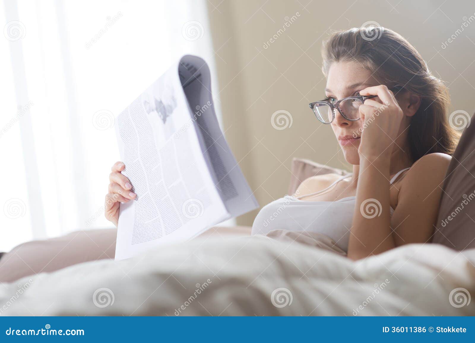 This Article is Very Interesting Stock Photo - Image of newspaper ...