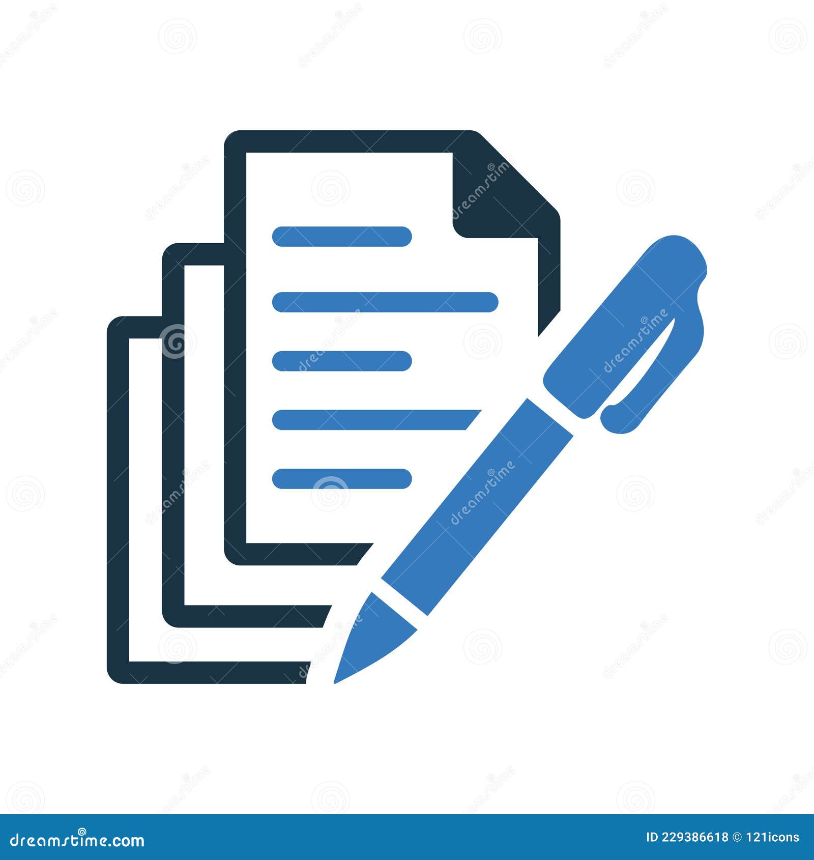 Articles, Document, File, Files Icon. Simple Vector Design Stock Vector ...
