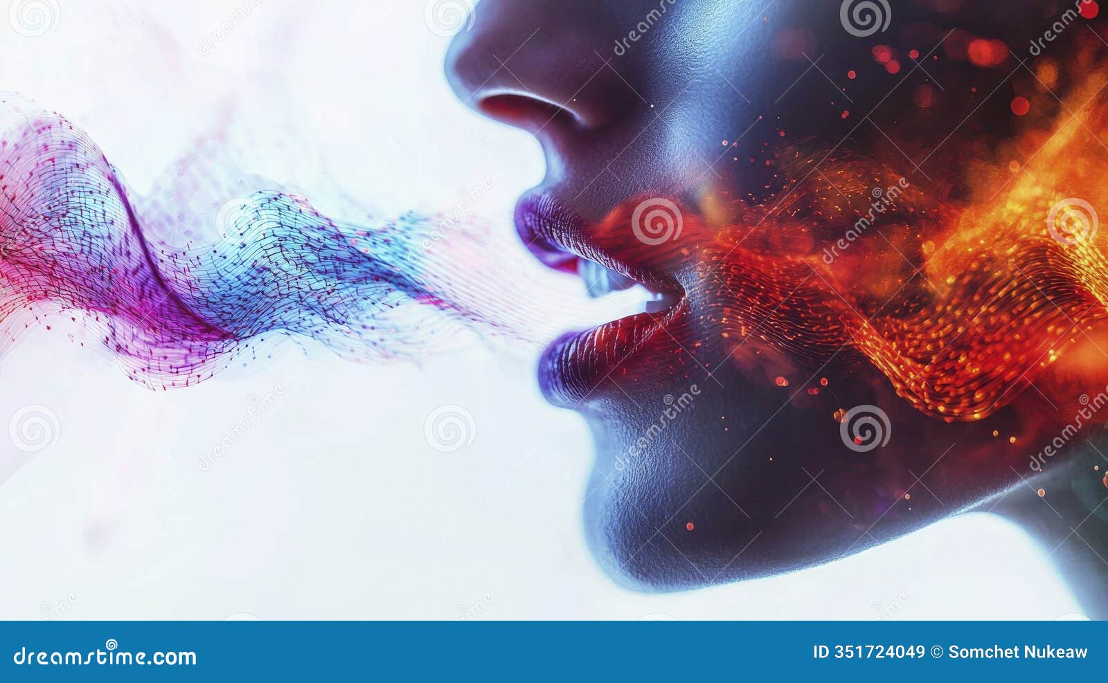 Articulating Sound Waves a Dynamic Visualization of Mouth Movement ...