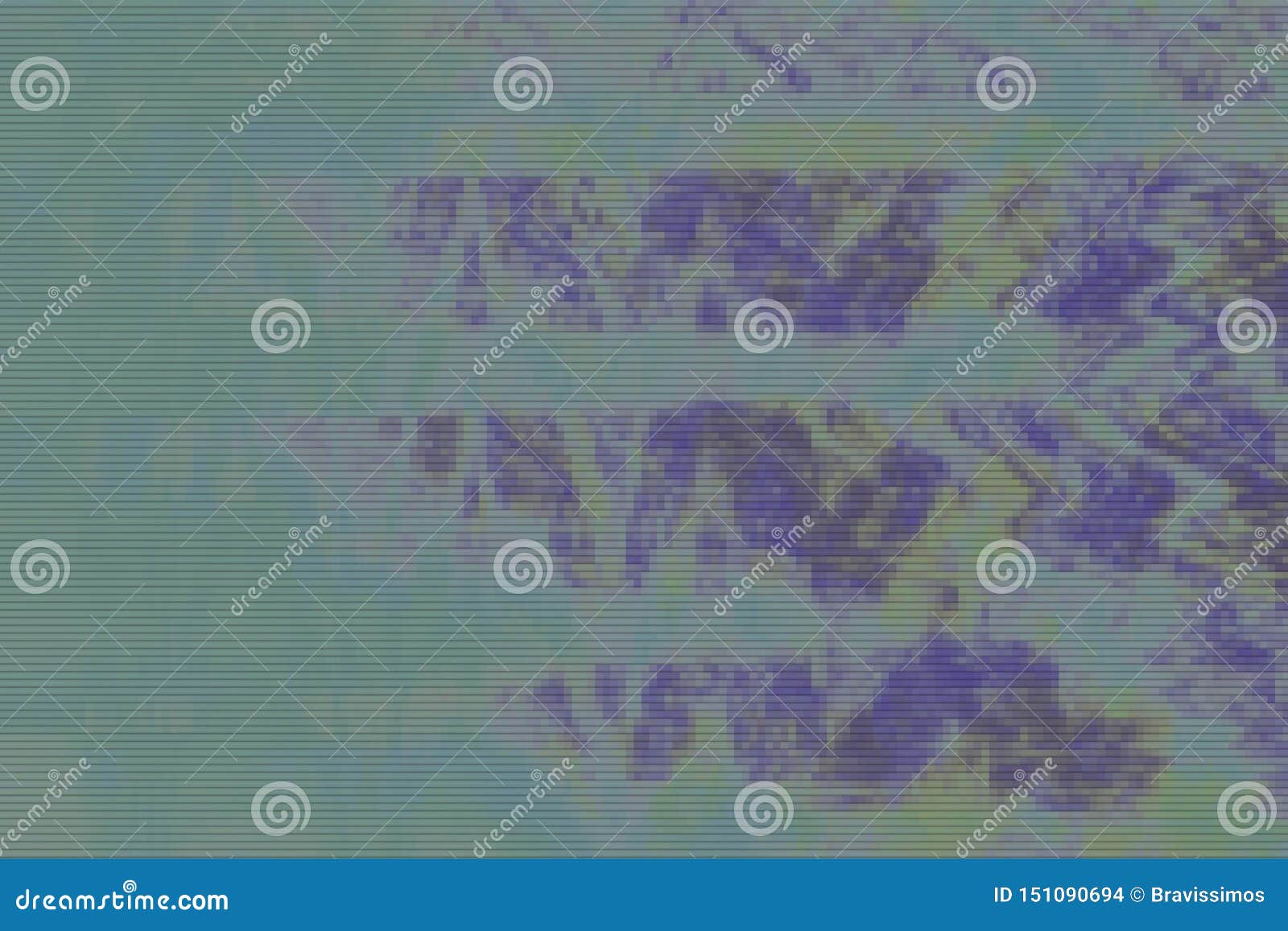 Artifact Green Vhs Glitch Background, Texture Digital Stock ...