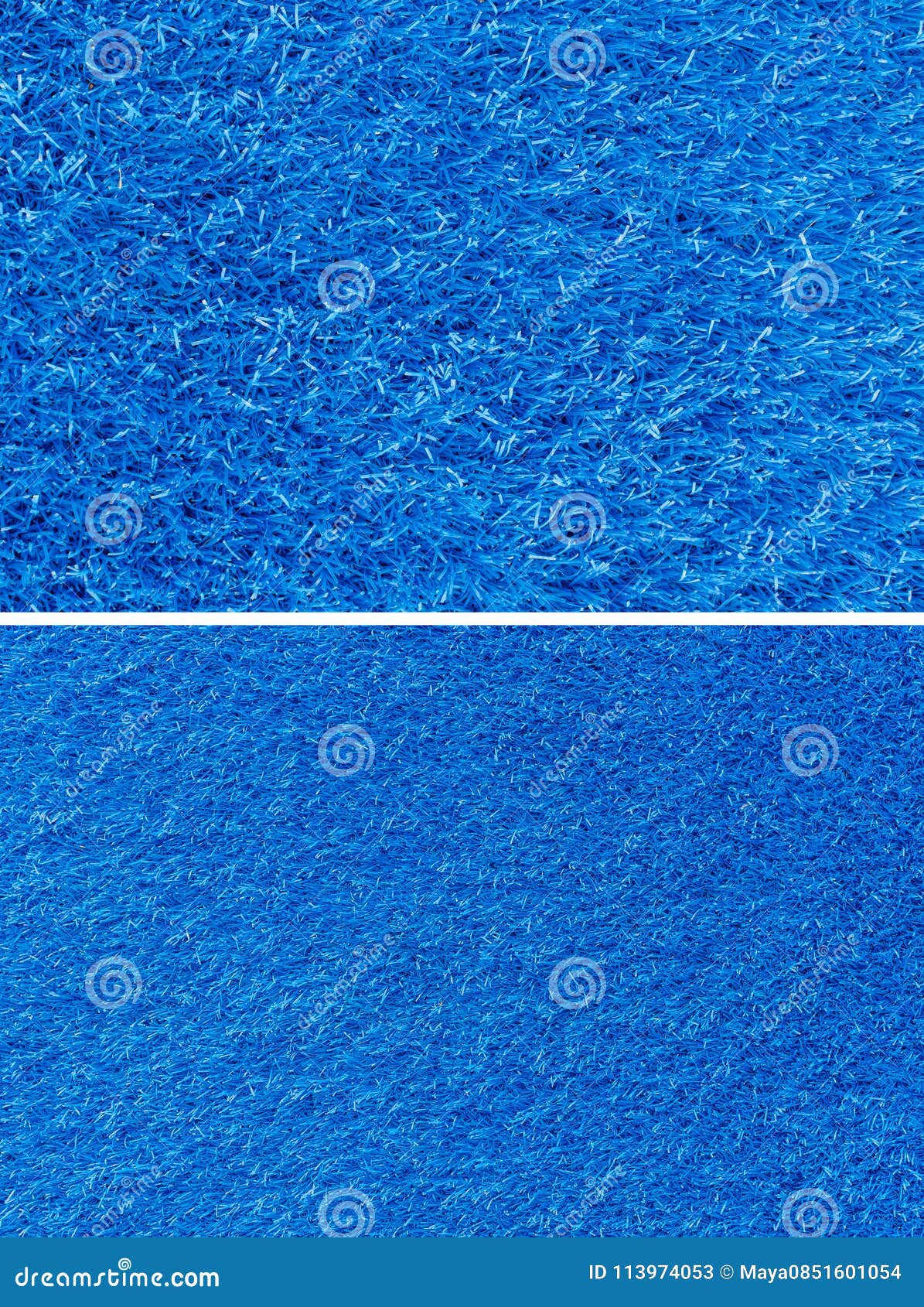 Artificial blue grass turf stock image. Image of playground - 113974053