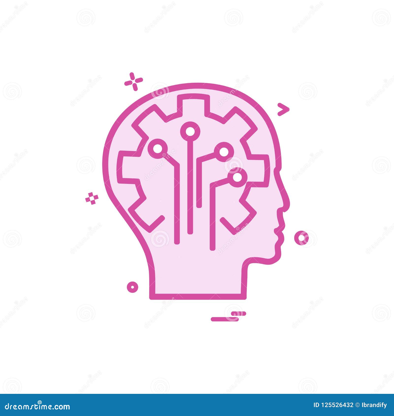 Artificial Brain Circuit Intelligence Icon Vector Design Stock Vector ... Artificial Brain Circuit Intelligence Icon Vector Design Stock Vector ...