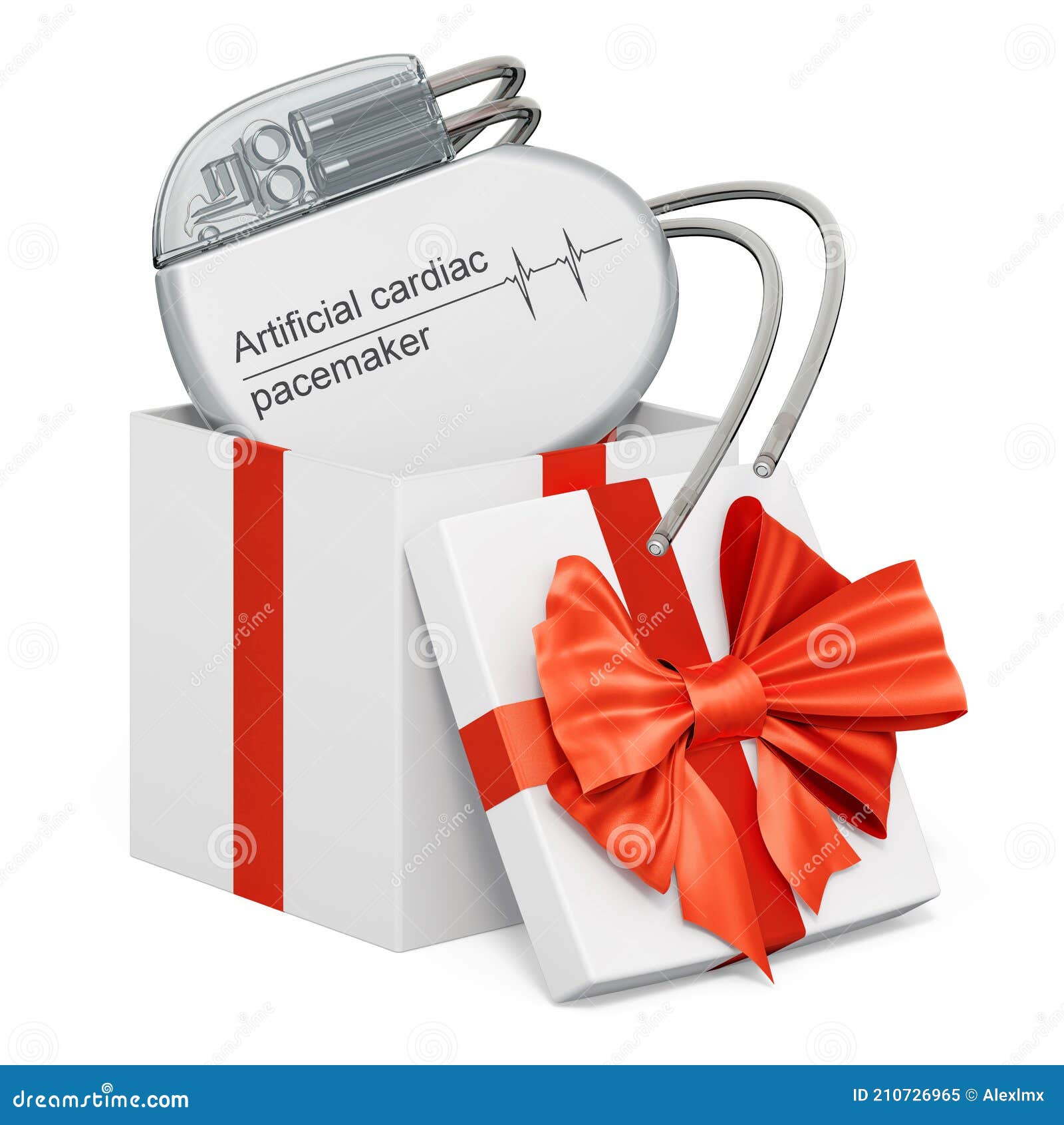 Artificial Cardiac Pacemaker Icon Vector Illustration | CartoonDealer ...