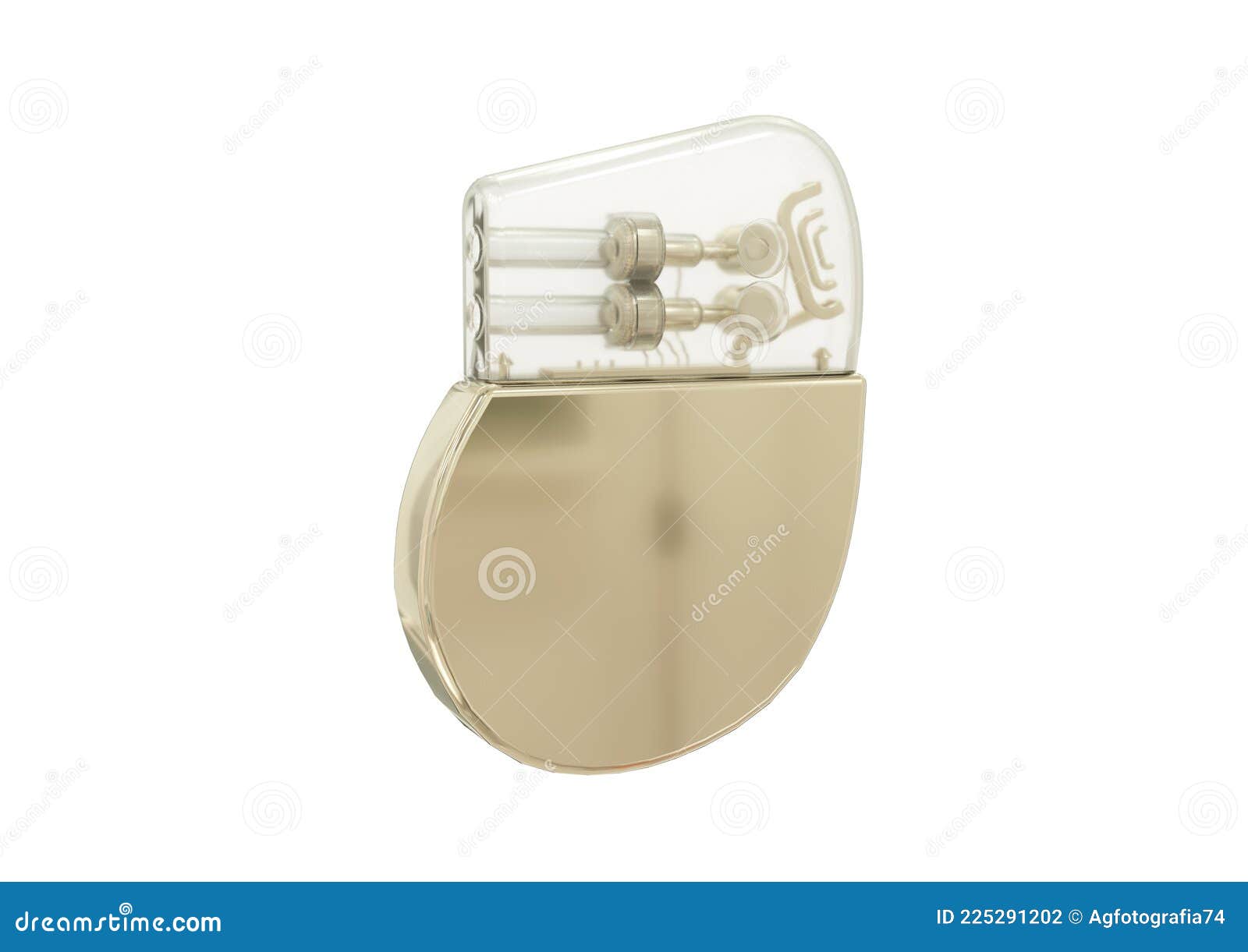 Pacemaker Isolated On White Background. Cardio Concept. Cartoon Vector ...