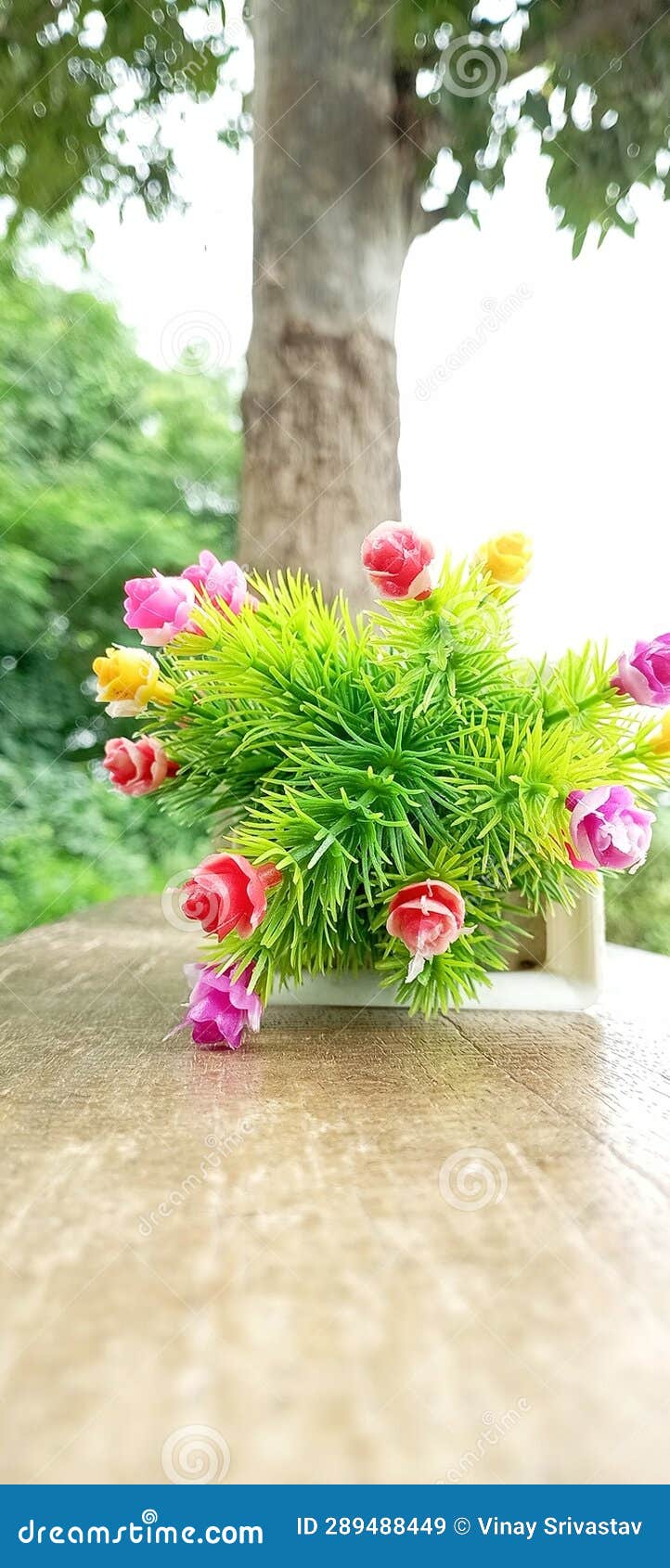 Artificial Colourful Flower Stock Image - Image of flower, nature ...