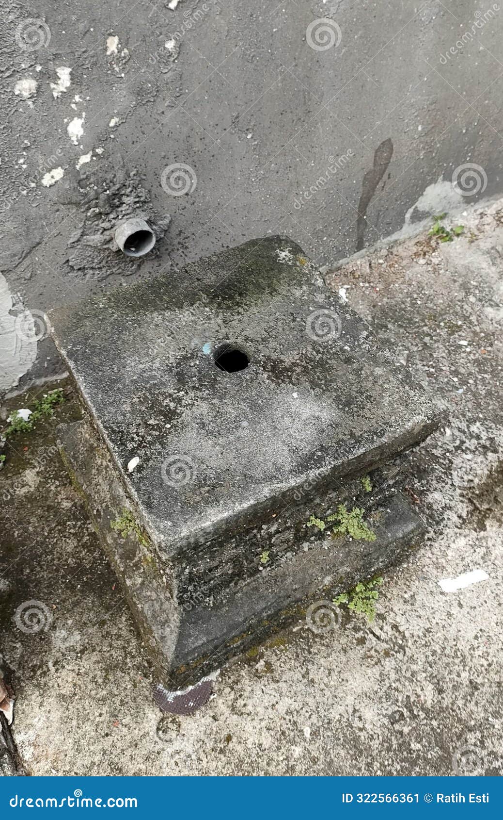 Artificial cement for flag stock image. Image of font - 322566361