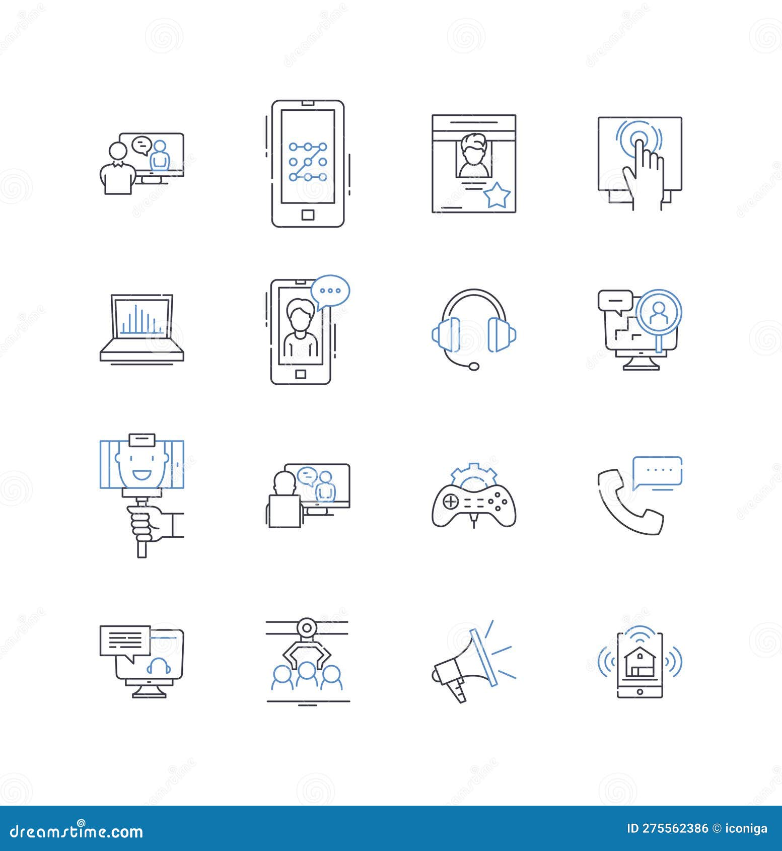 Artificial Consciousness Line Icons Collection. Sentience, Cognition ... Artificial Consciousness Line Icons Collection. Sentience, Cognition ...