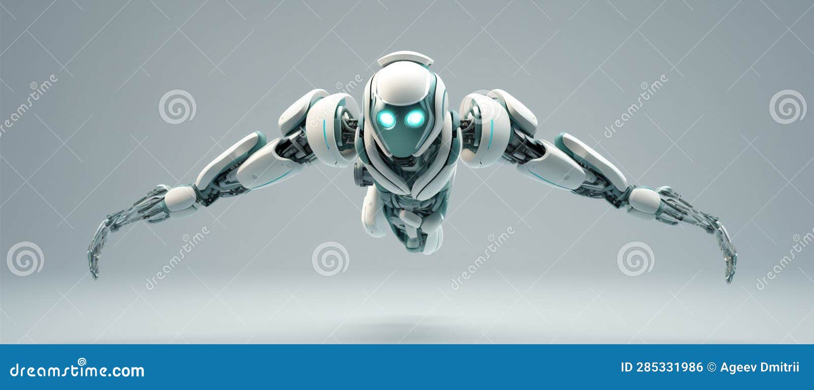 Cyborg With Prosthetic Spine Royalty-Free Stock Image | CartoonDealer ...