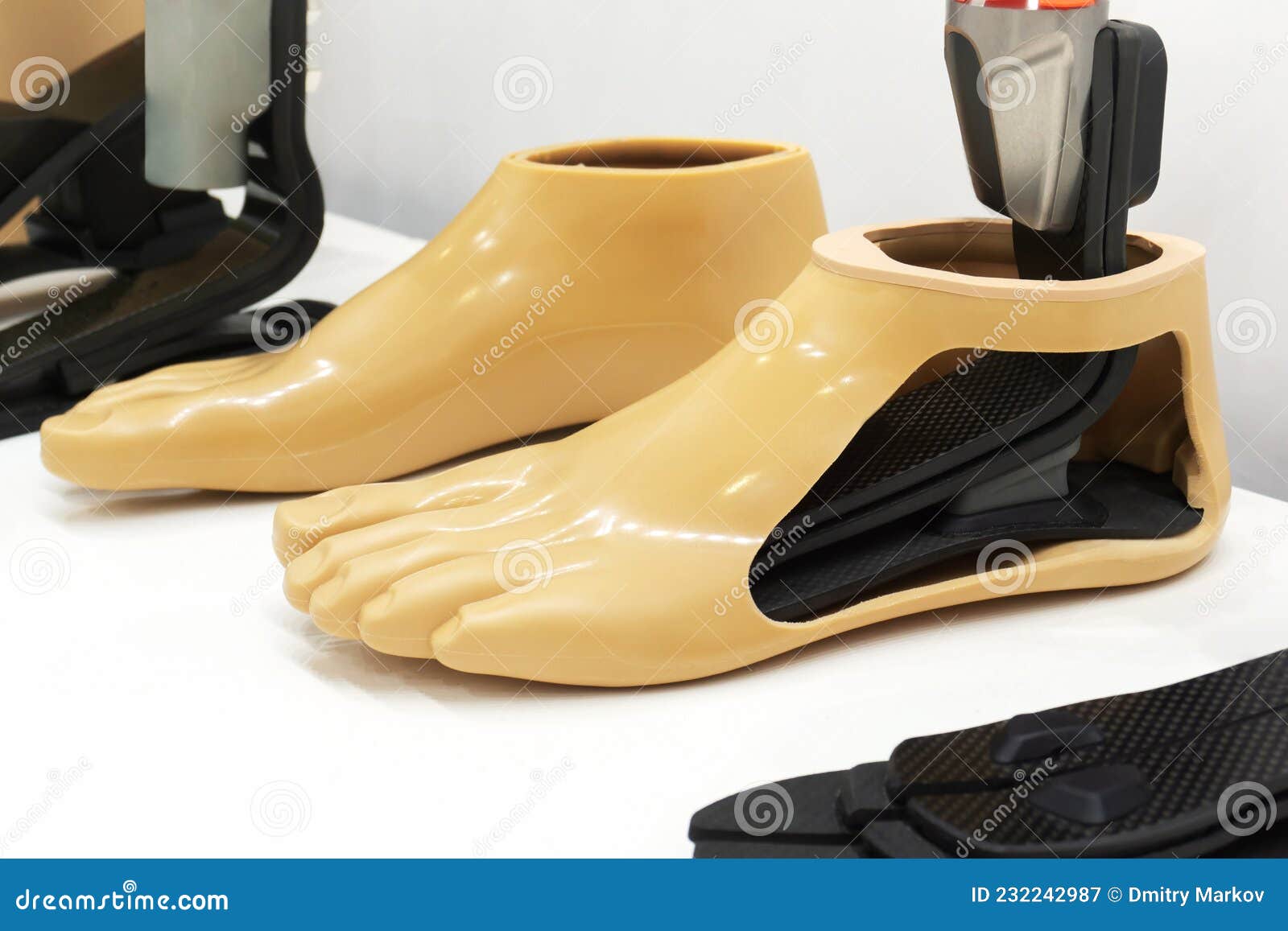 Artificial Foot for a Bionic Prosthesis. High-tech Prosthetic Limbs ...