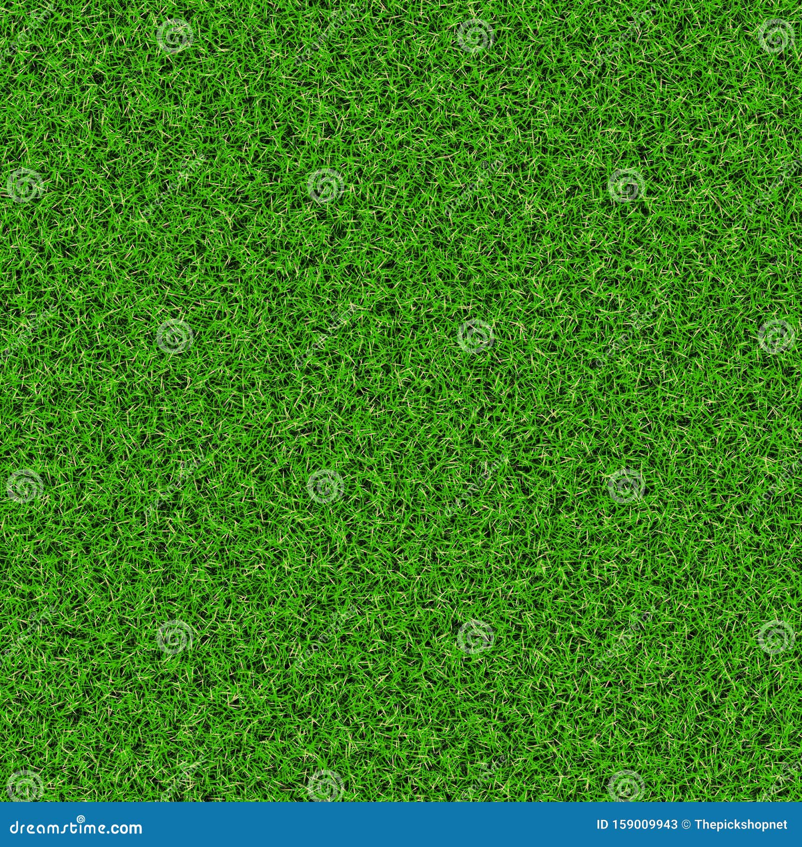 Artificial Grass Seamless Render Texture Stock Illustration ...