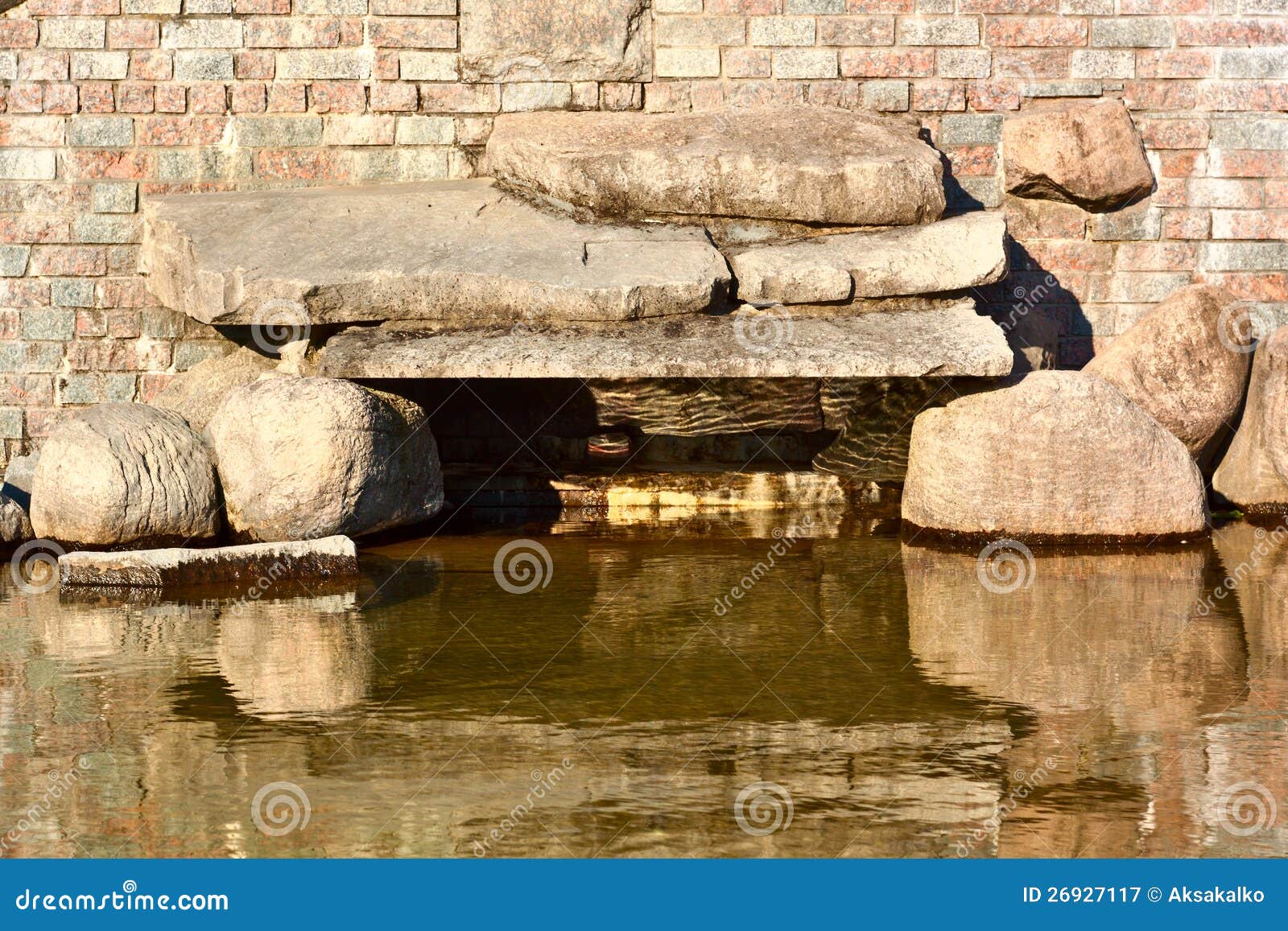 An artificial grotto stock image. Image of tourist, paradise - 26927117