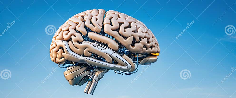 Artificial Human Brain Detailed Anatomically Accurate Representation ...