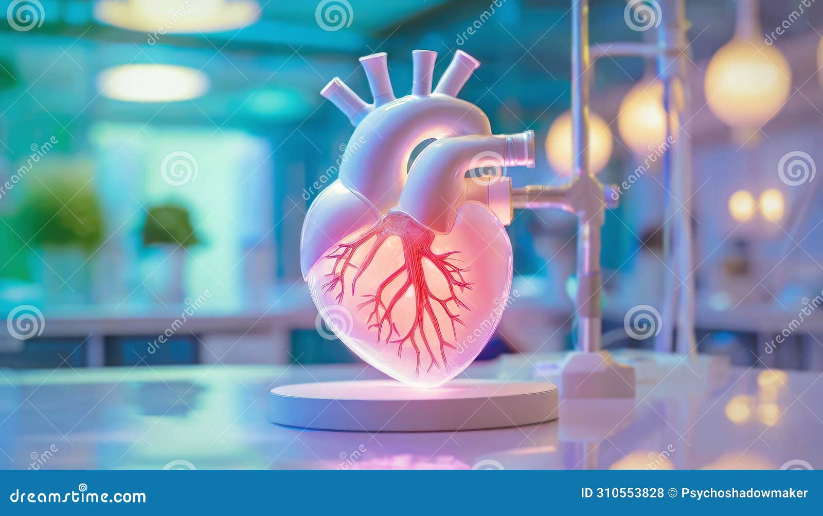 Artificial Human Heart As a Scientific Experiment on a Laboratory Table ...