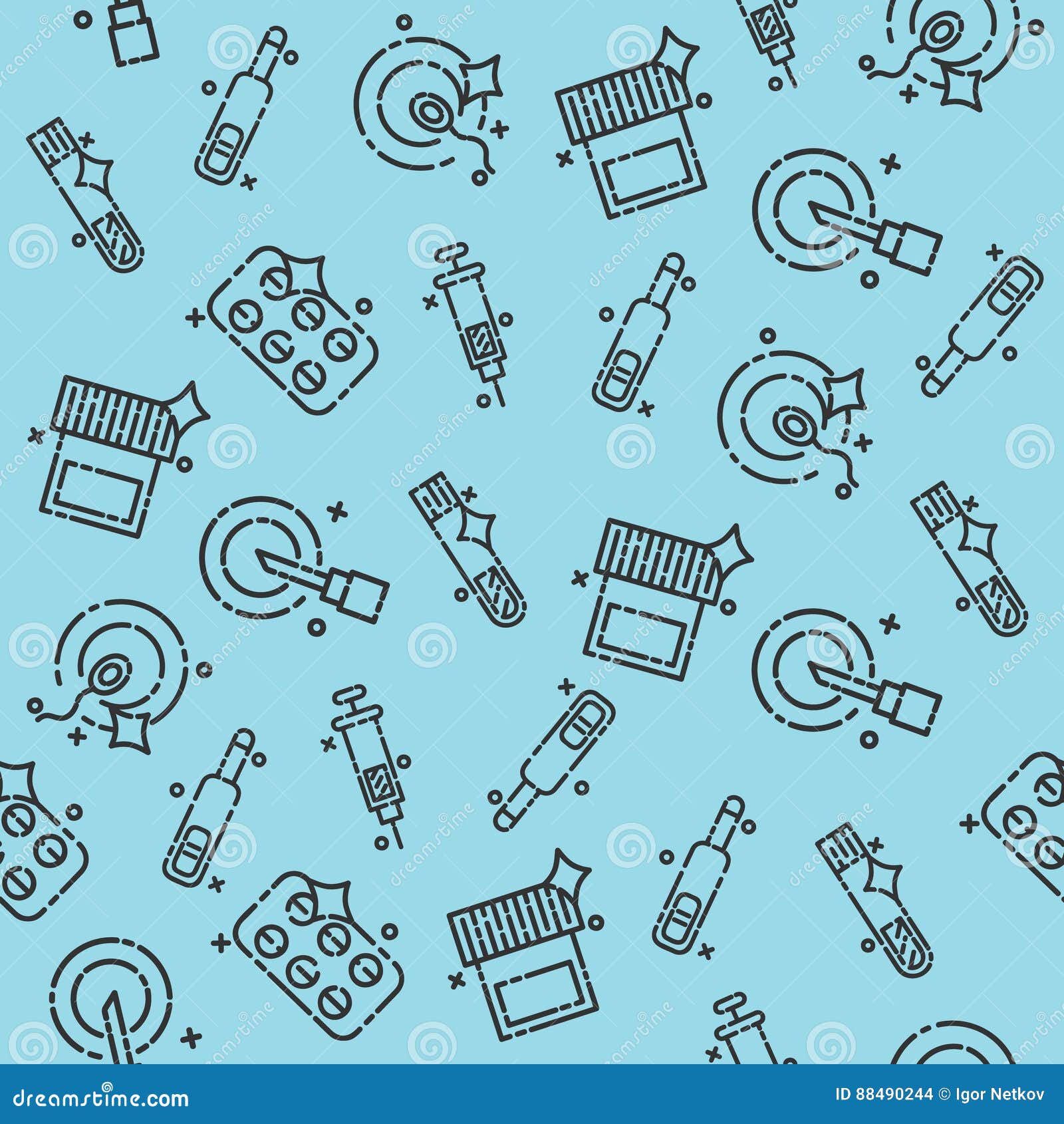 IUI Intrauterine Insemination Vector Illustration | CartoonDealer.com ...