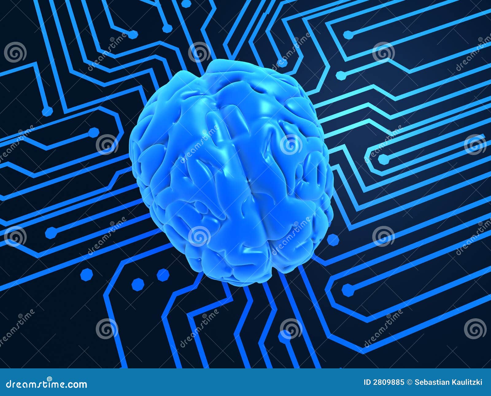 Artificial intelligence stock illustration. Illustration of head - 2809885 Artificial intelligence stock illustration. Illustration of head - 2809885