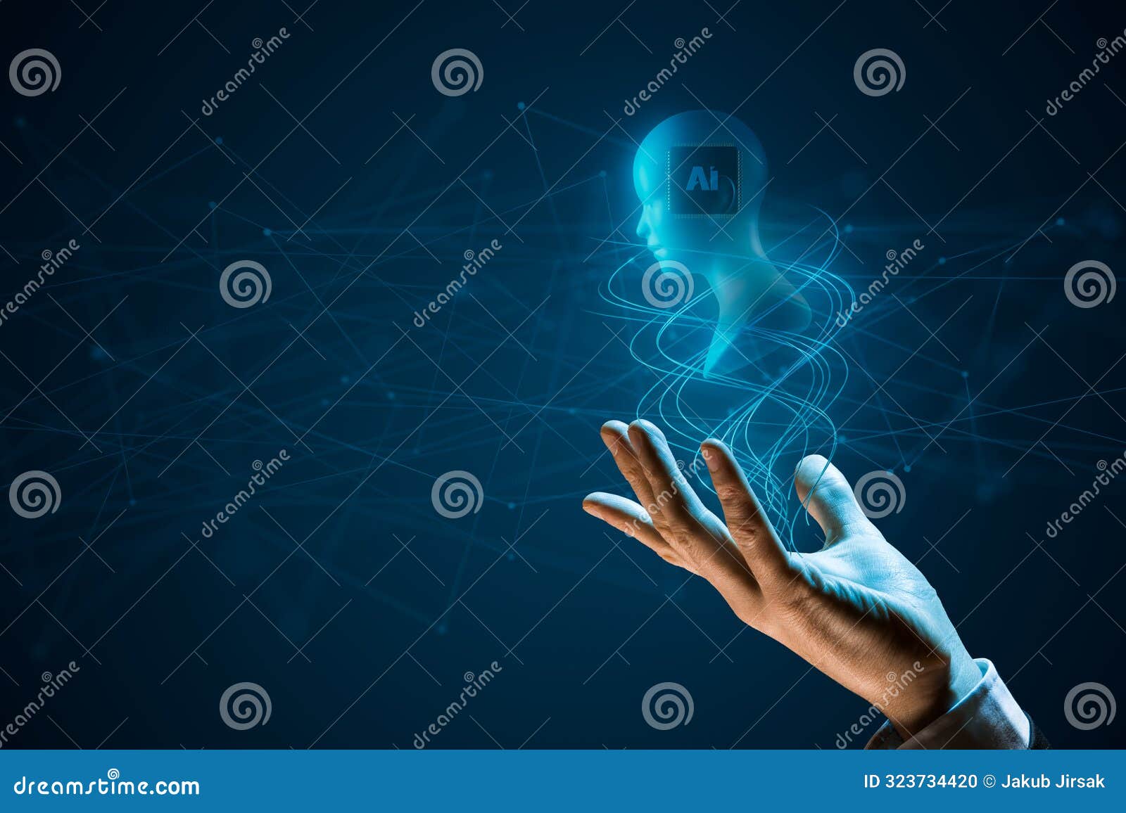Artificial Intelligence AI As Magic Stock Photo - Image of concept ...