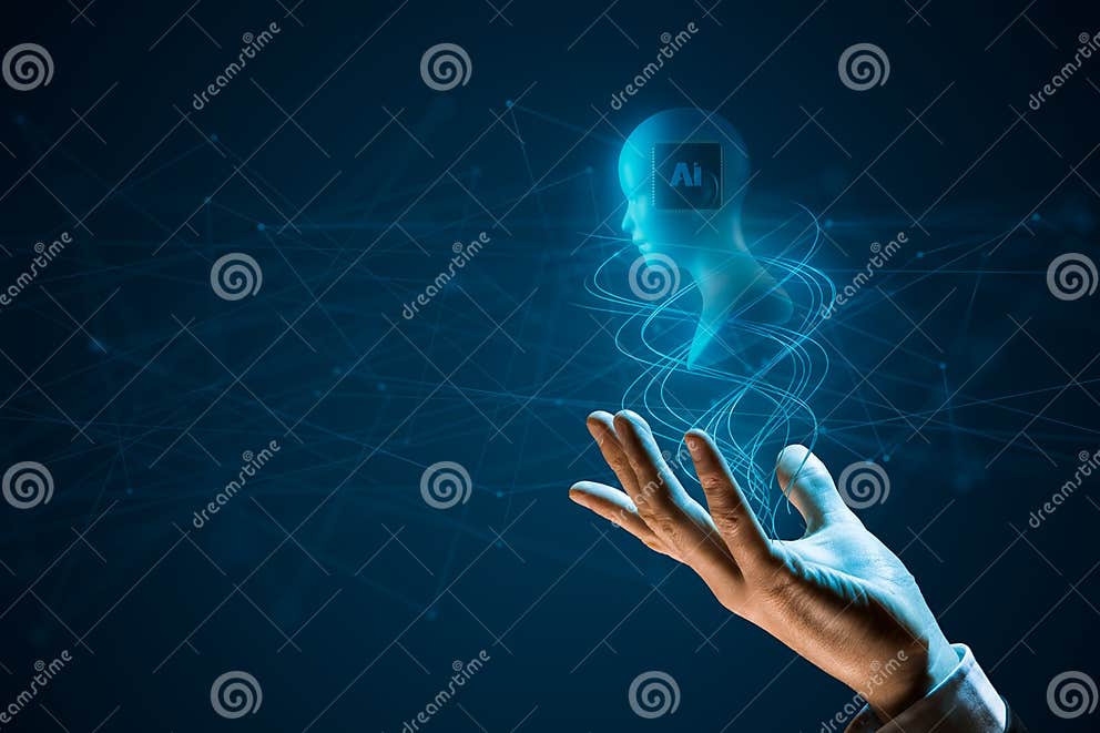 Artificial Intelligence AI As Magic Stock Photo - Image of concept ...