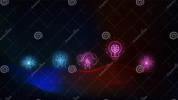 Artificial Intelligence (AI) Background Concept with Chatbot, Machine ...