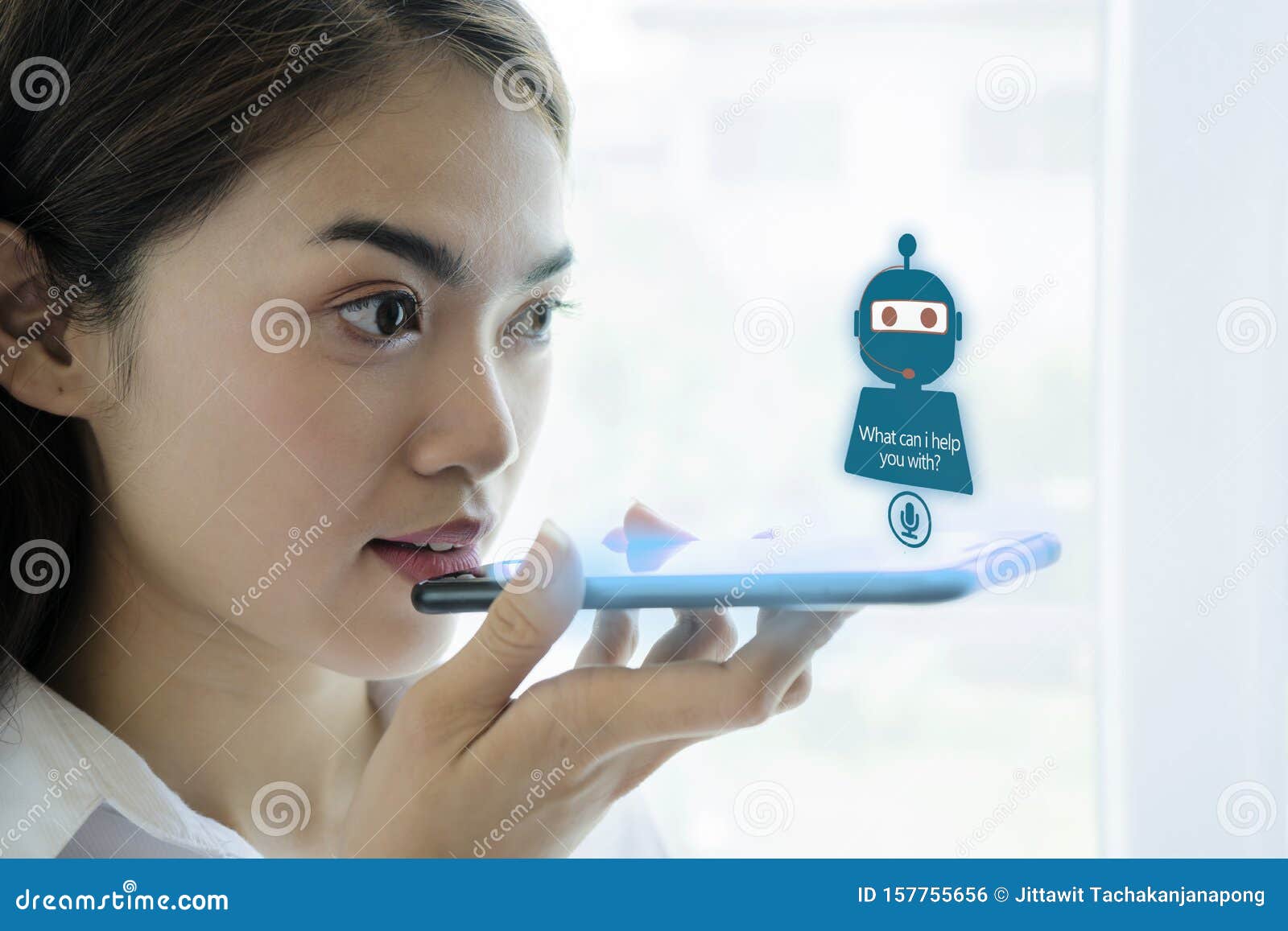 AI chat bot concept stock photo. Image of concept, artificial - 157755656