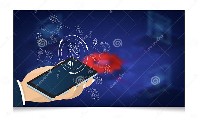 Artificial Intelligence (AI) Concept with ChatGPT, Chatbot, Machine ...