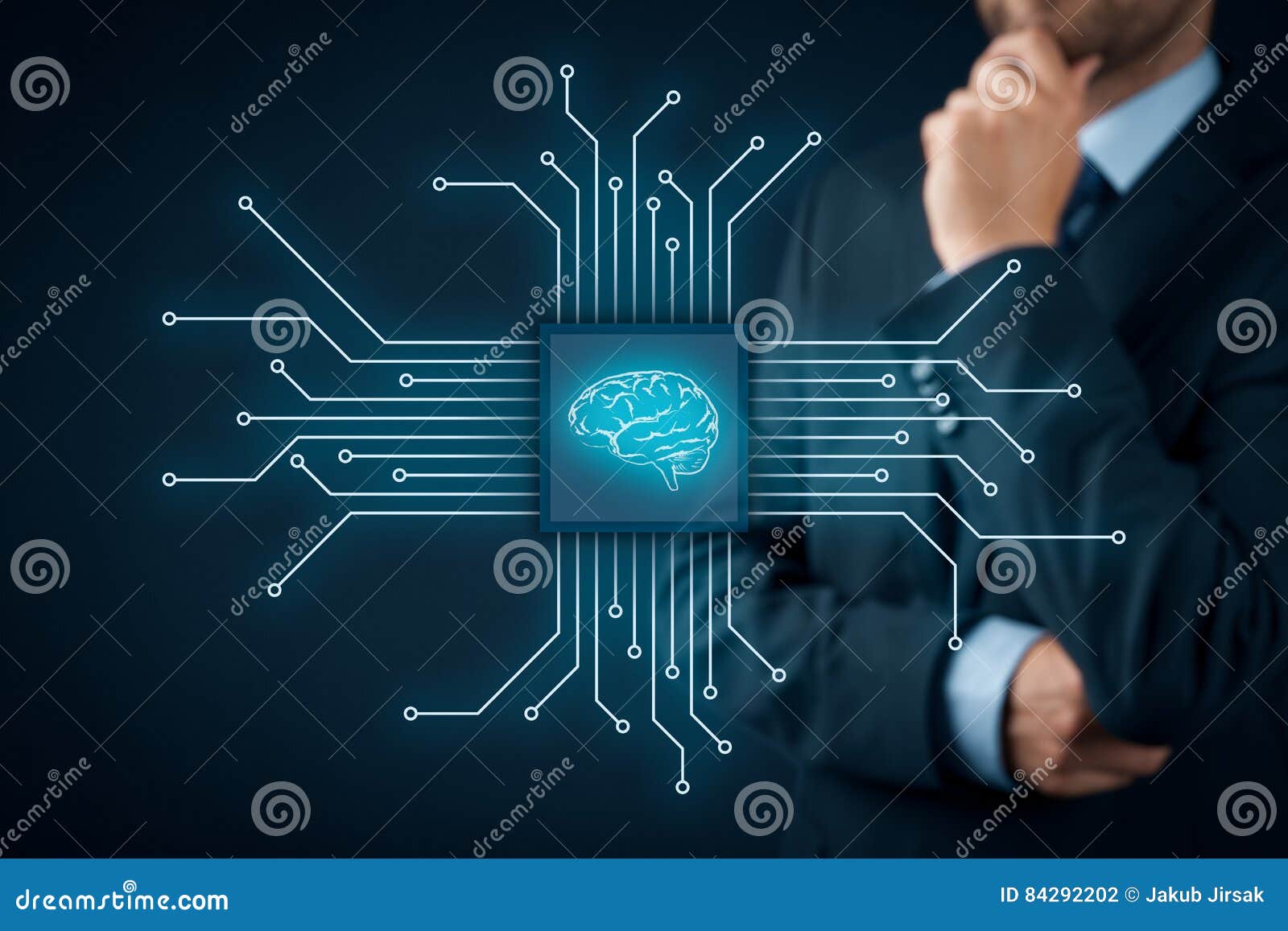 Artificial intelligence stock photo. Image of science - 84292202