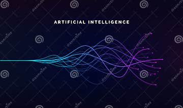 Artificial Intelligence Ai and Deep Learning Concept of Neural Networks ...