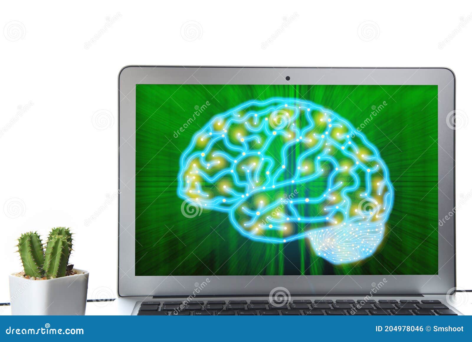 Artificial Intelligence or AI Driven World Concept with Digital ...