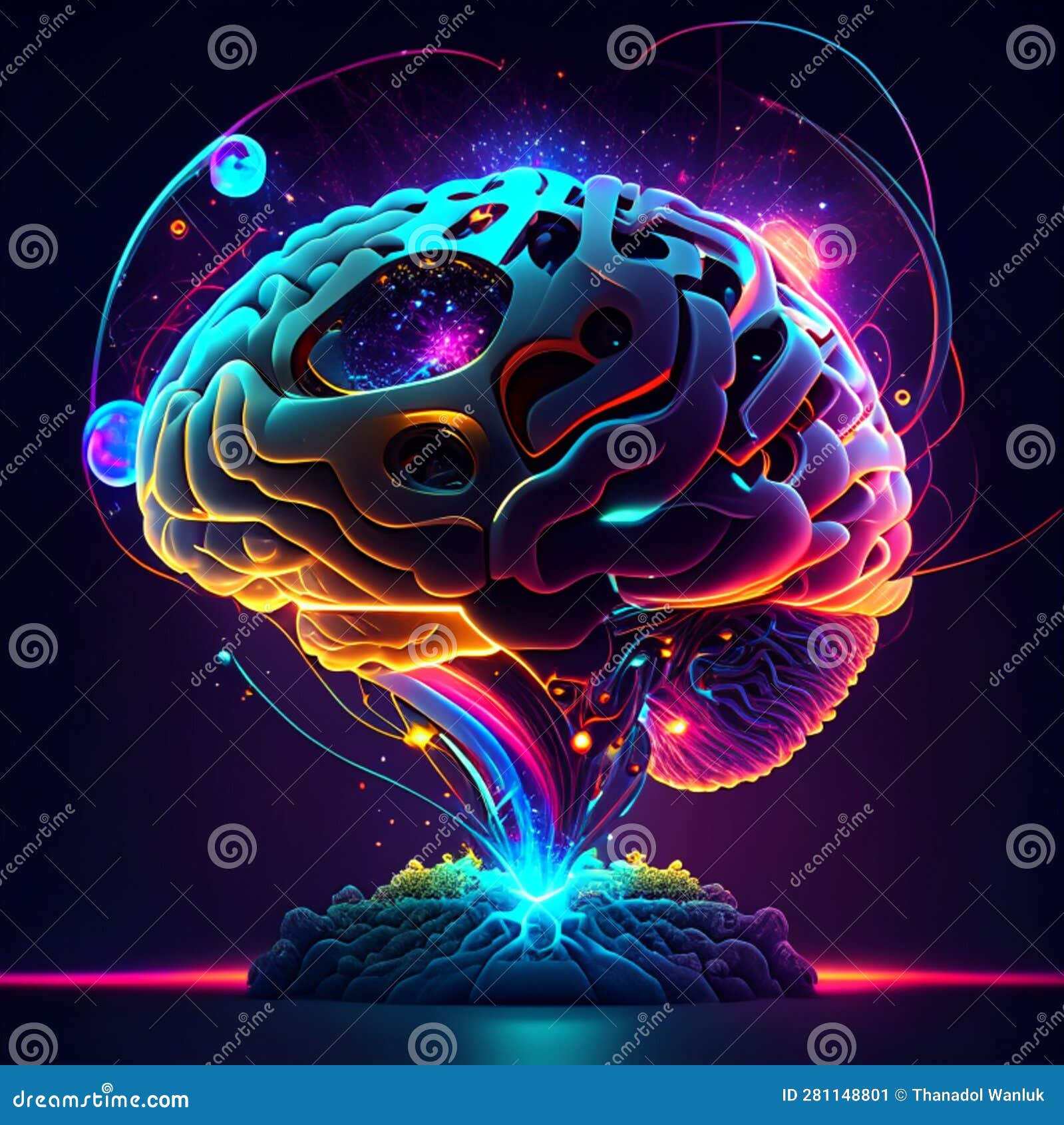 Artificial Intelligence (AI) is a Field of Computer Science Stock ...