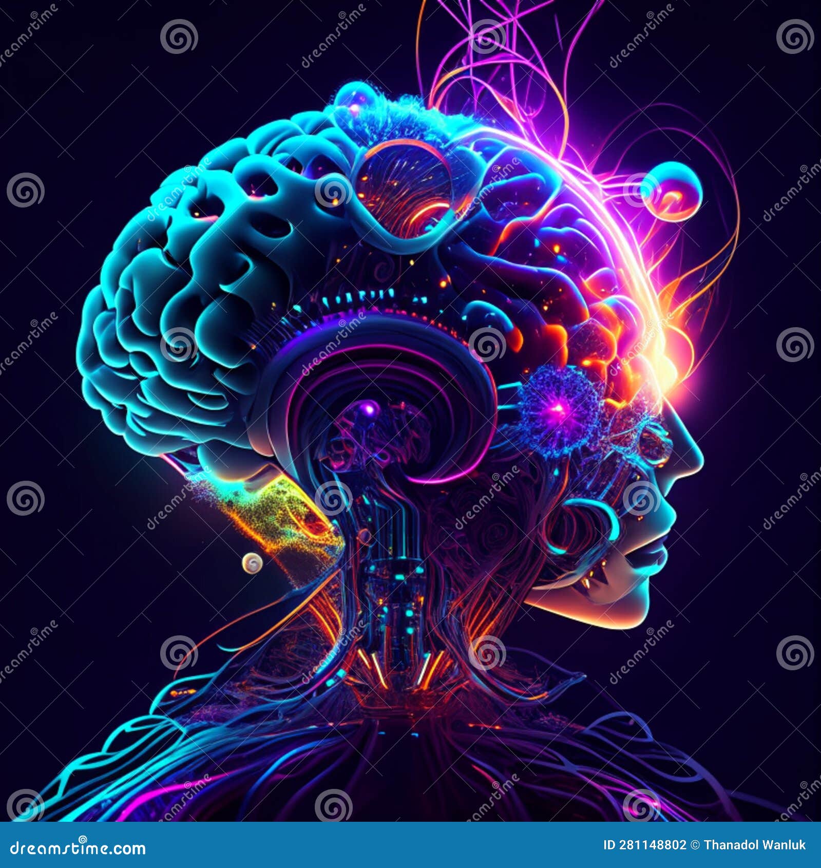 Artificial Intelligence (AI) is a Field of Computer Science Stock ...