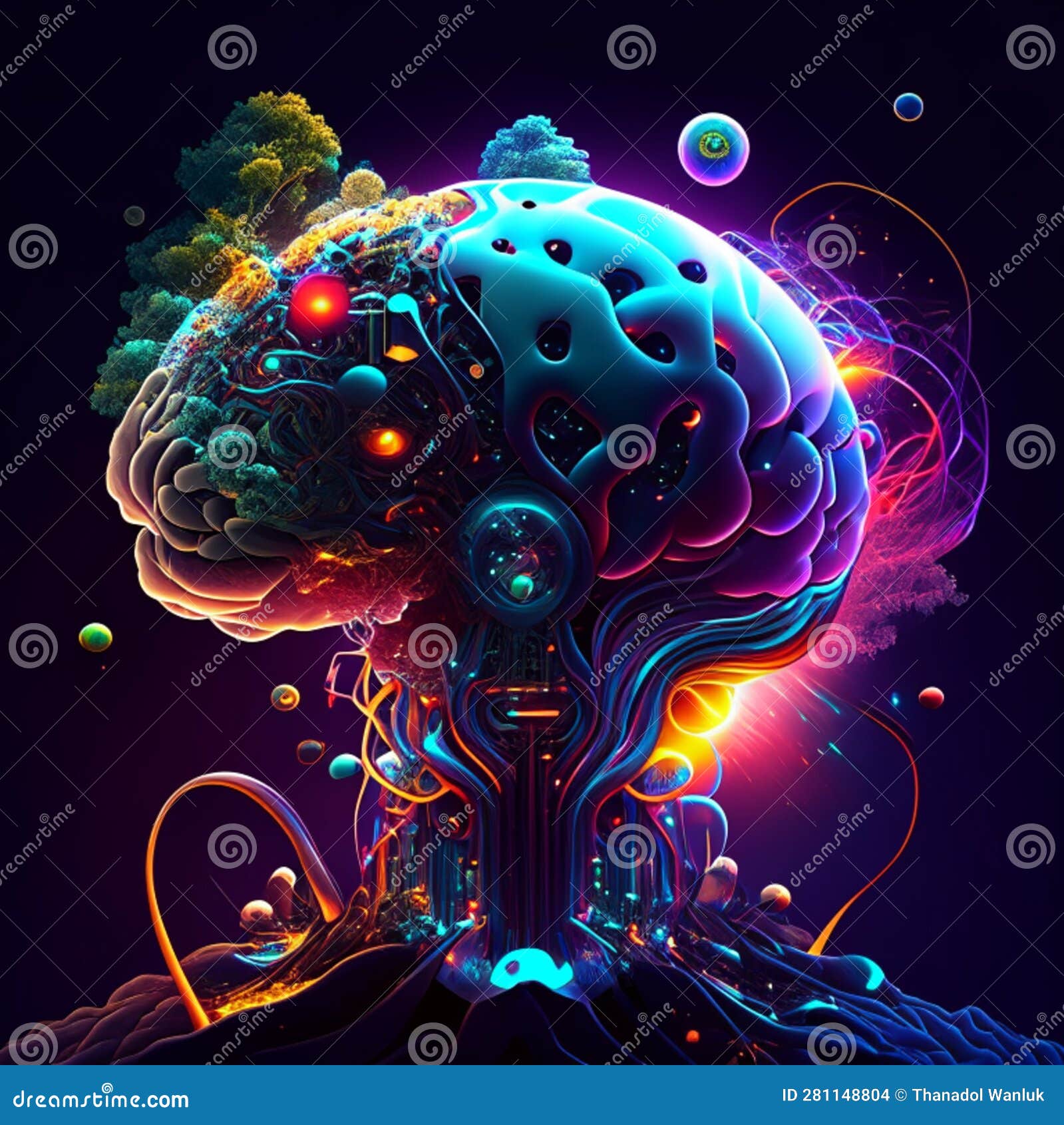 Artificial Intelligence (AI) is a Field of Computer Science Stock ...