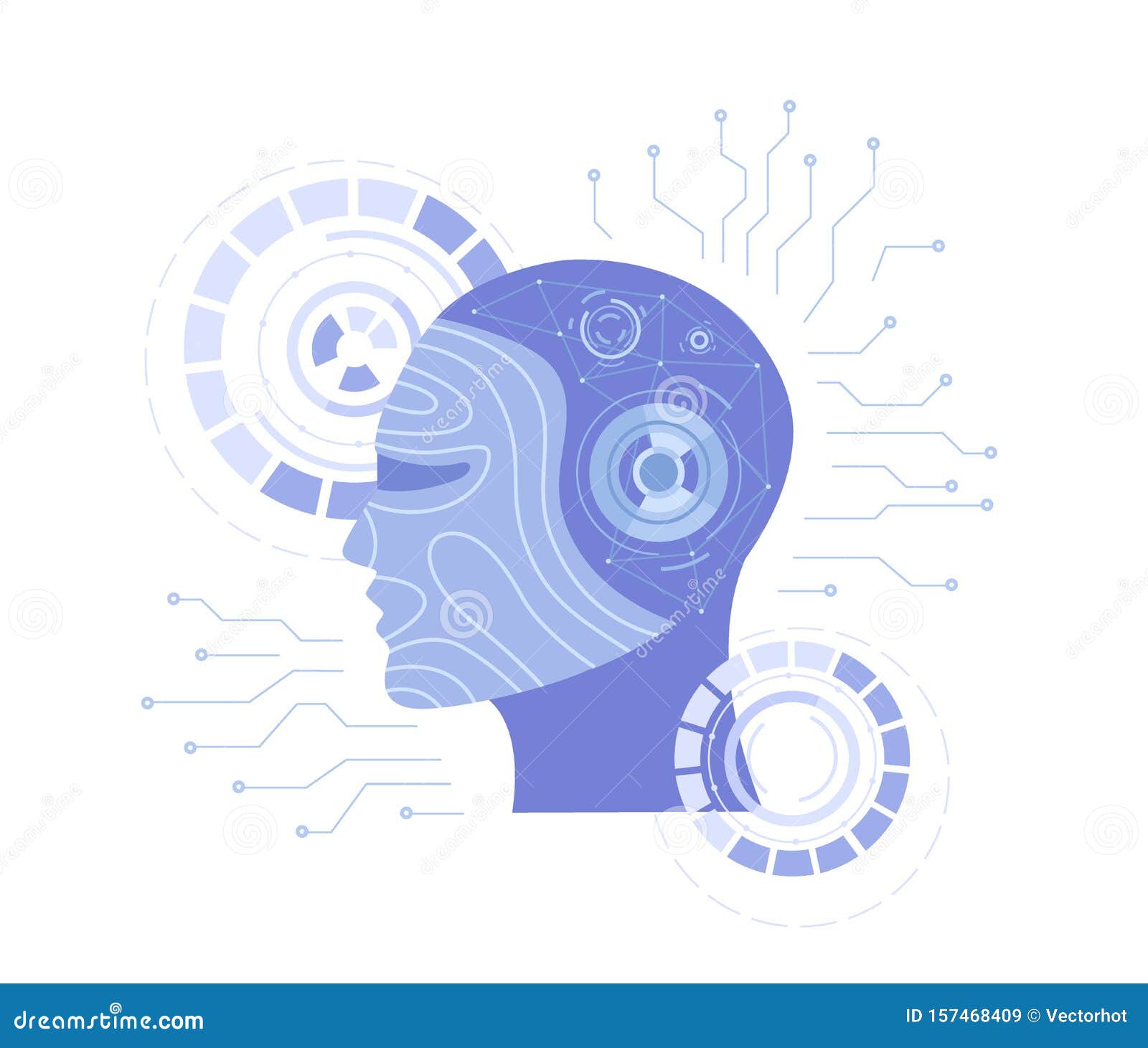 Artificial Intelligence AI, Future Technology, Digital Brain, Machine ...