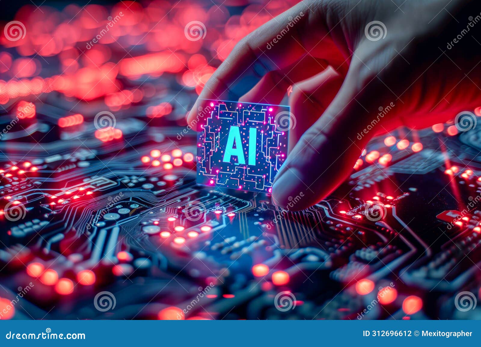 Artificial Intelligence AI Logo Business Technology Information ...