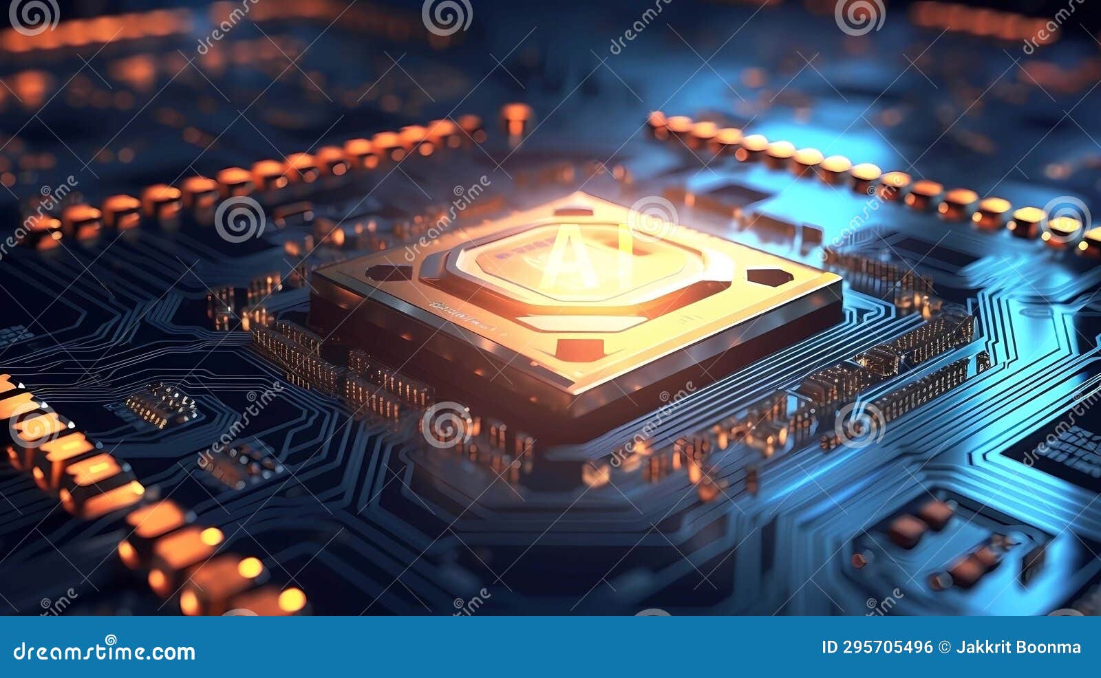 Artificial Intelligence (AI) and Machine Learning (AI) Concept ...