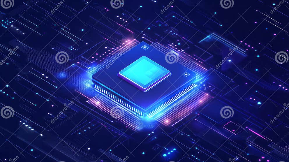 Artificial Intelligence AI and Machine Learning Concept. Computer ...