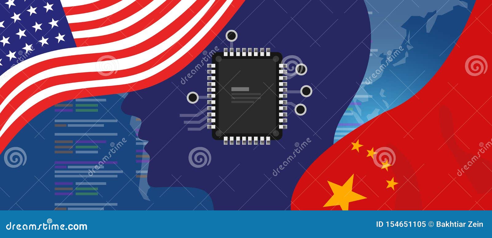 Artificial Intelligence AI Neuralink Chip Digital Neural Engine. China ...