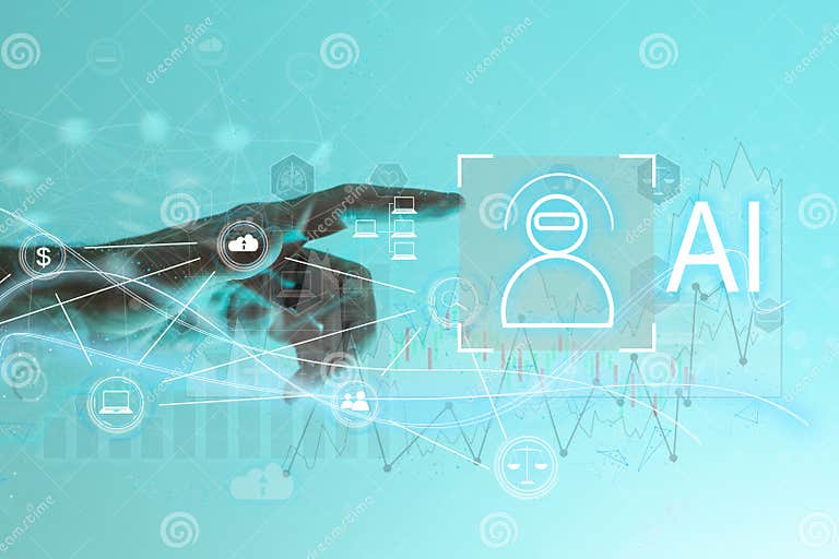 Artificial Intelligence AI Think about Prompt (command) Entered by AI ...