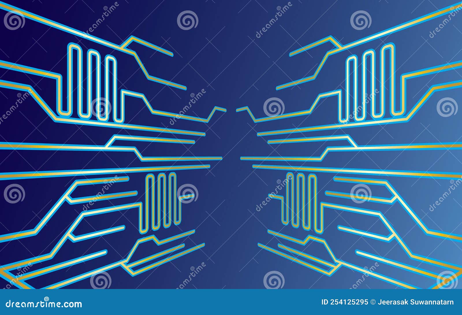 Artificial Intelligence Web Technology Background Stock Vector ... Artificial Intelligence Web Technology Background Stock Vector ...