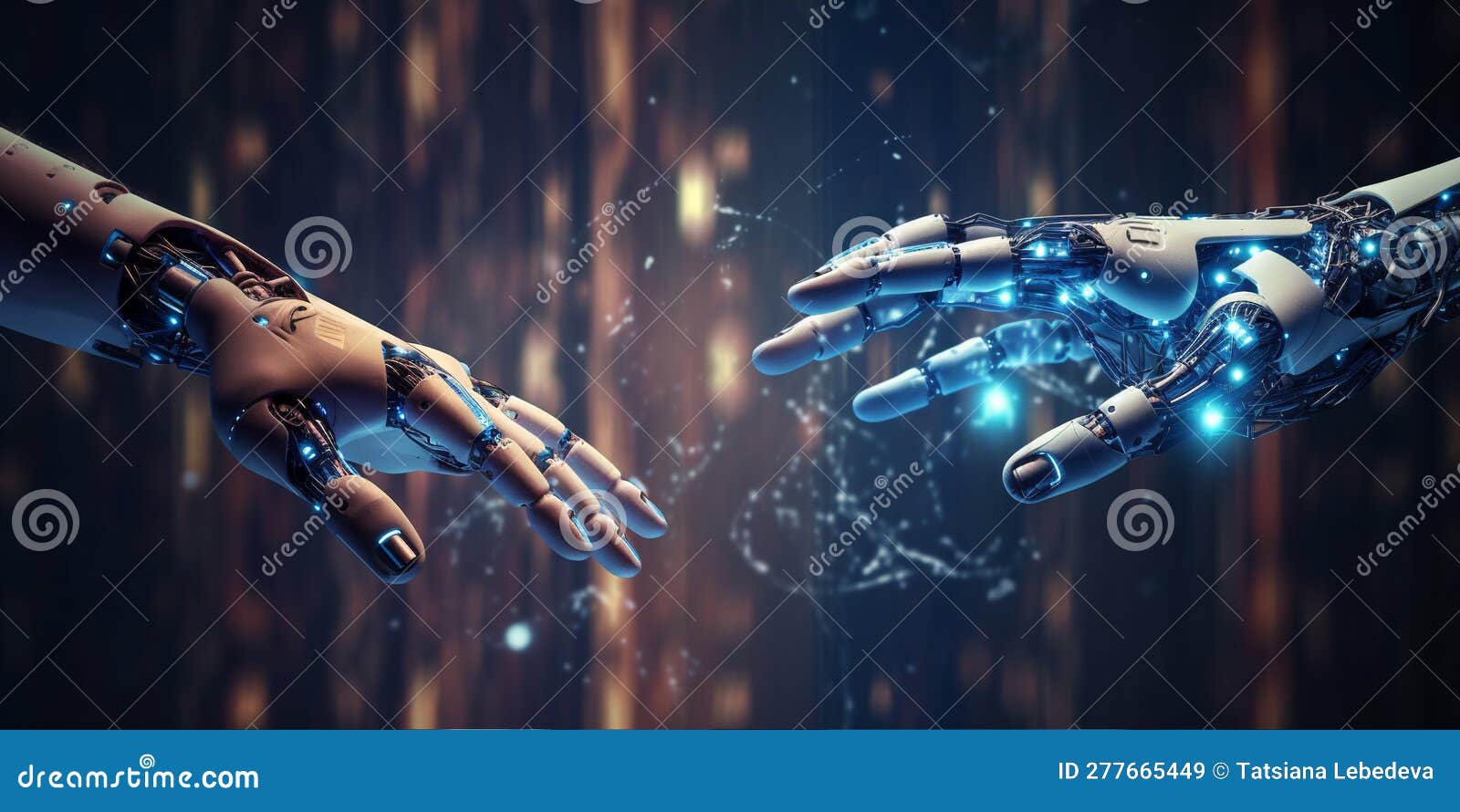 Artificial Intelligence. Biotechnology. Robotization.Technological ...