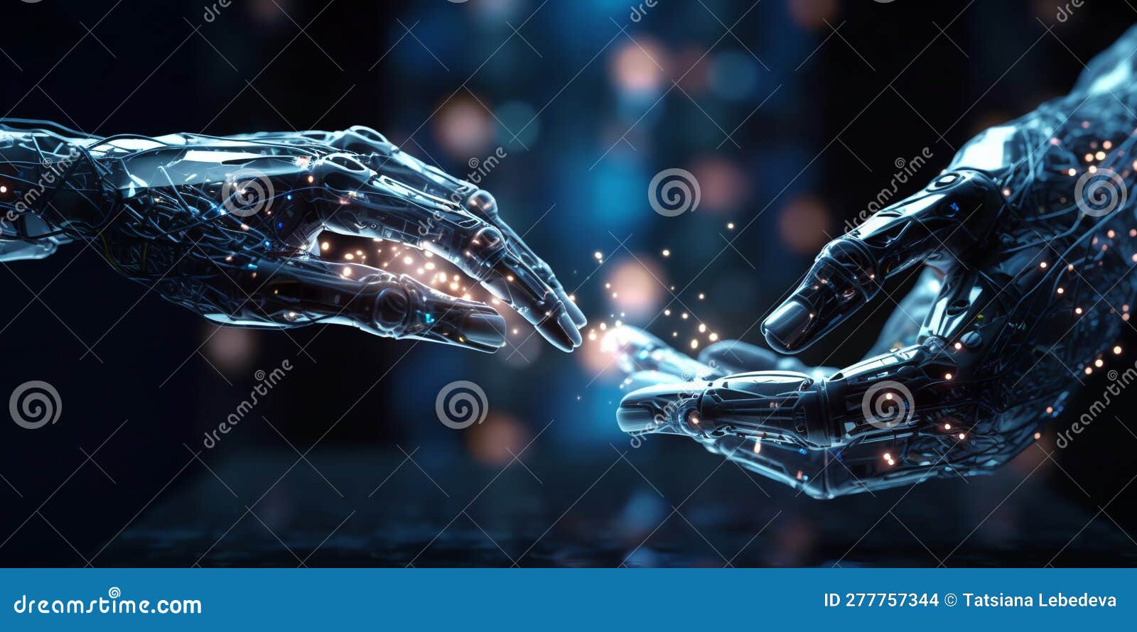Artificial Intelligence. Biotechnology. Robotization.Technological ...