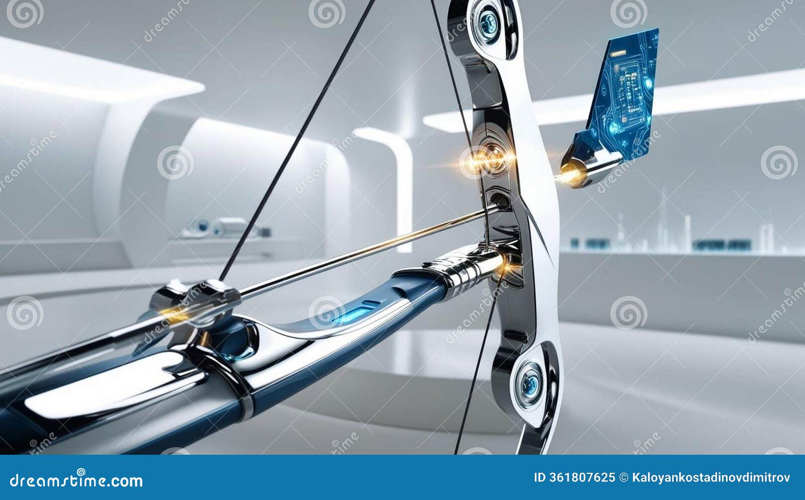 Artificial Intelligence Bow: Precision and Innovation Technology Stock ...