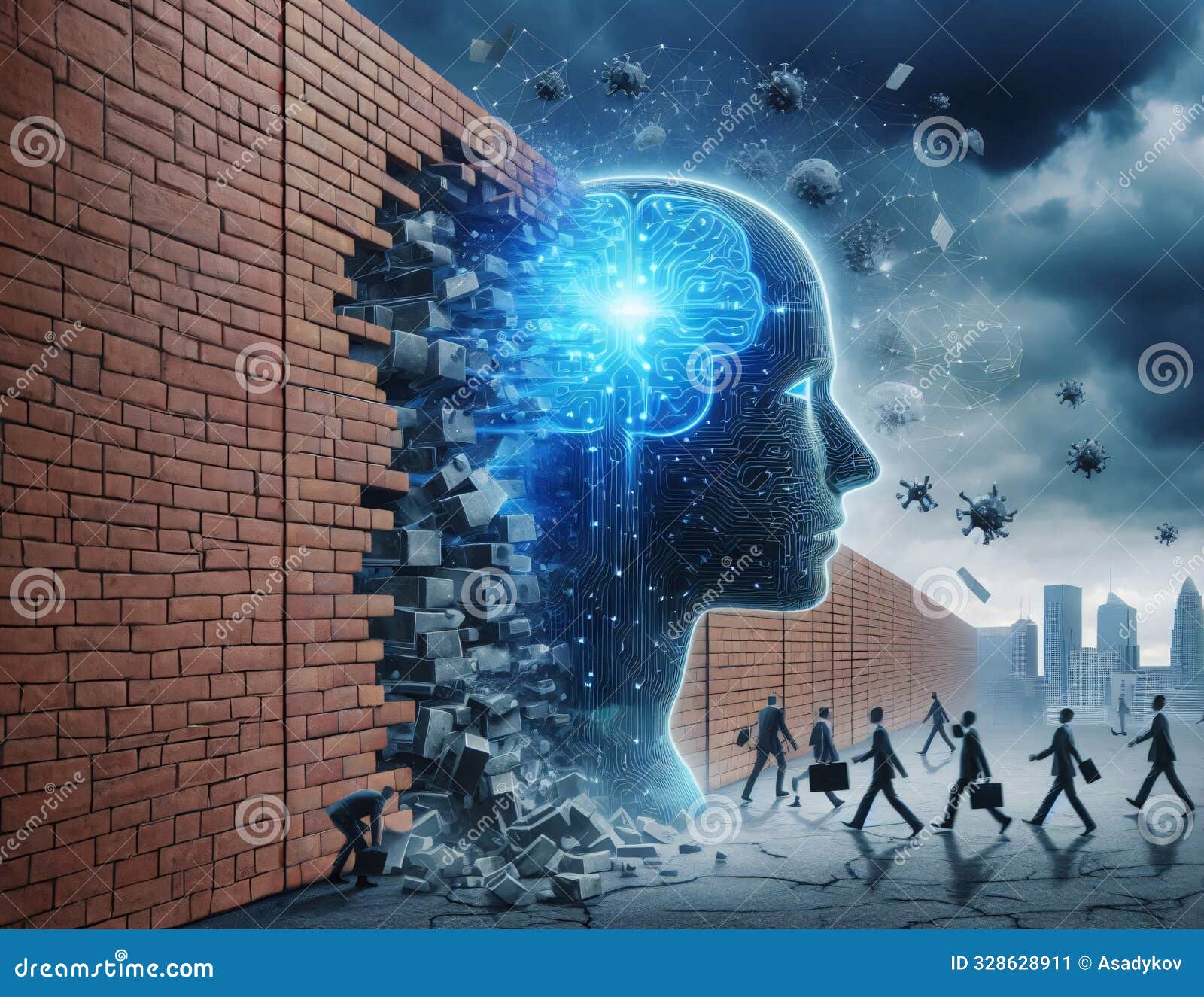 Artificial Intelligence Breaking Wall Law Breakthrough Innovation Power ... Artificial Intelligence Breaking Wall Law Breakthrough Innovation Power ...