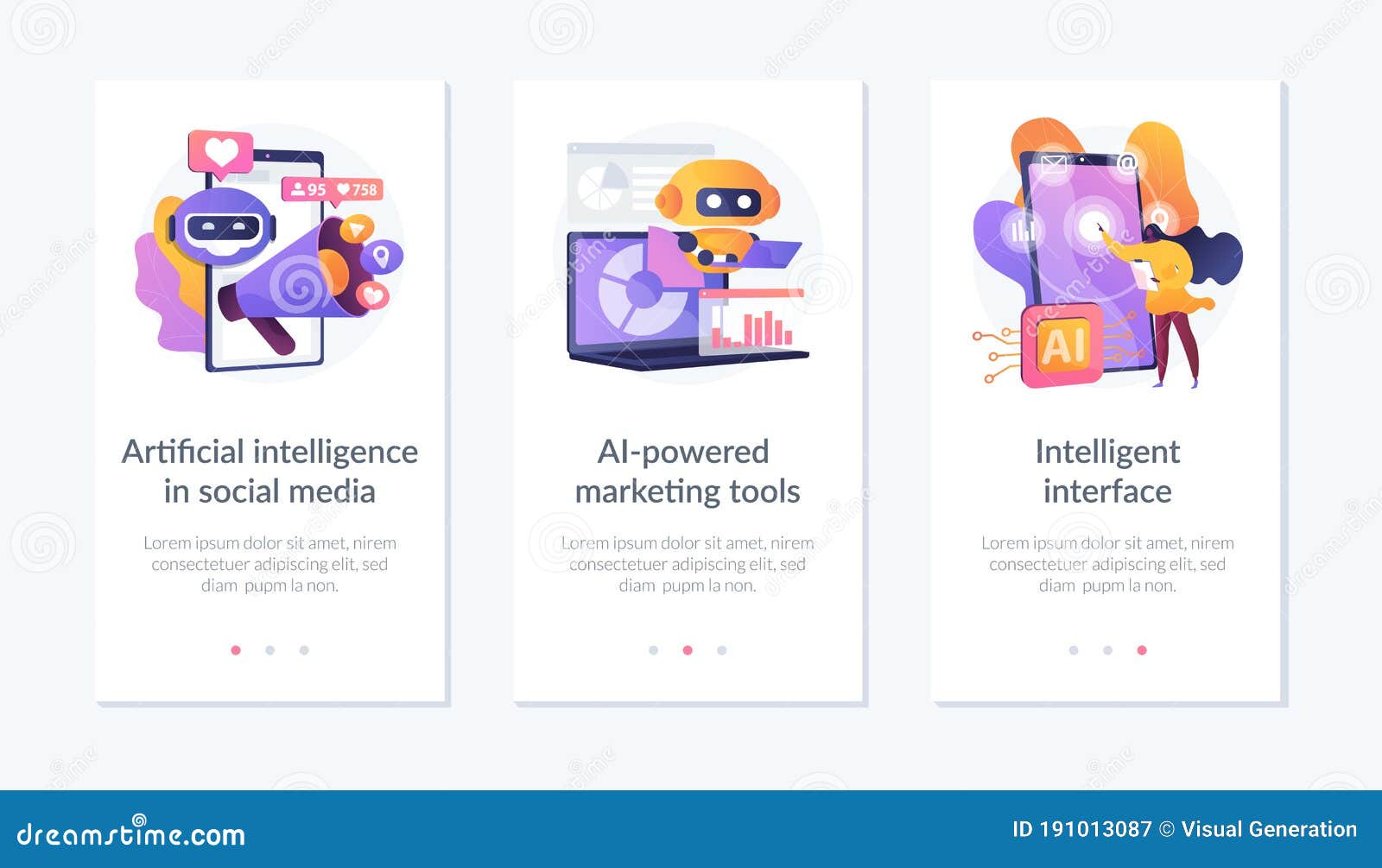AI-powered Marketing Tools Concept Landing Page. Cartoon Vector ... AI-powered Marketing Tools Concept Landing Page. Cartoon Vector ...